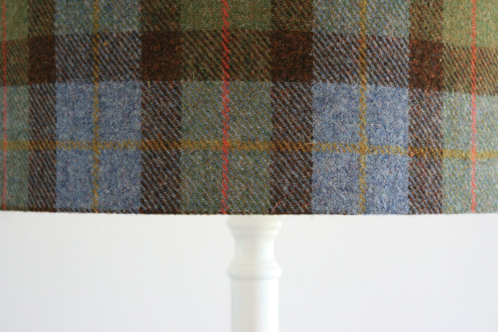 Macleod Harris Tweed Lampshade - The Tweed Workshop - Mansefield Studios